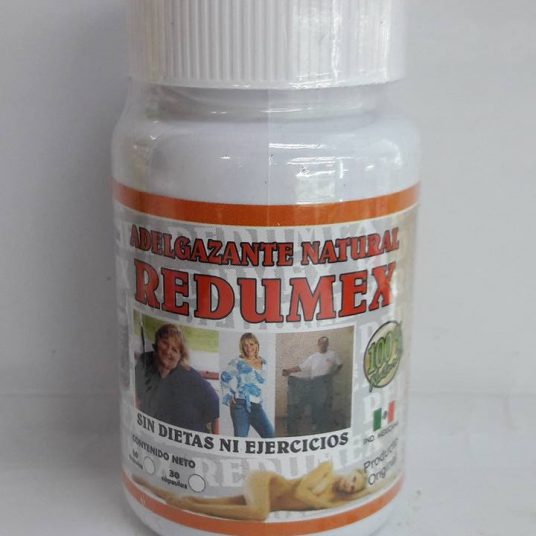 Redumex x60 caps Adelgazante Natural Tratamiento Para 2 Meses Sin dieta ...